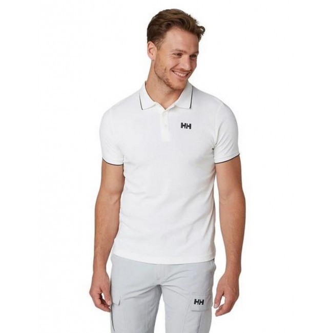 Polo Helly Hansen Blanco Logo Pequeño - Ecool
